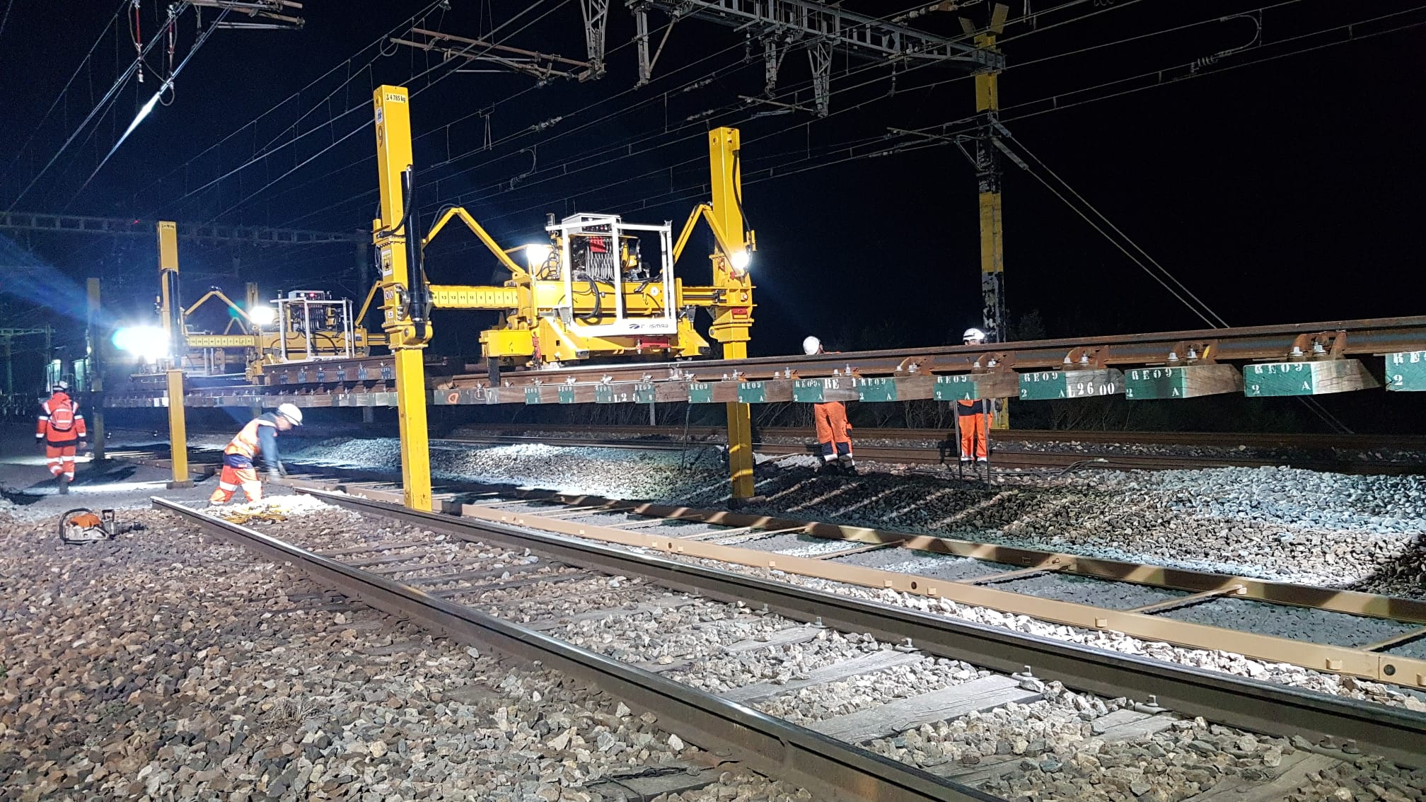 Remplacement des aiguillages à Gretz-Armainvilliers | SNCF Réseau