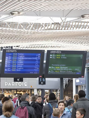 Les aménagements accessibles pour s'informer | SNCF Réseau